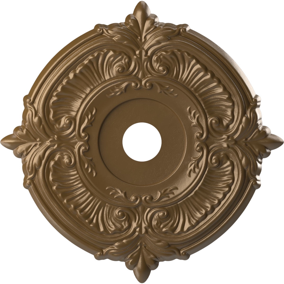 Ekena Millwork 22"OD x 3 1/2"ID x 1"P Attica Thermoformed PVC Ceiling ...