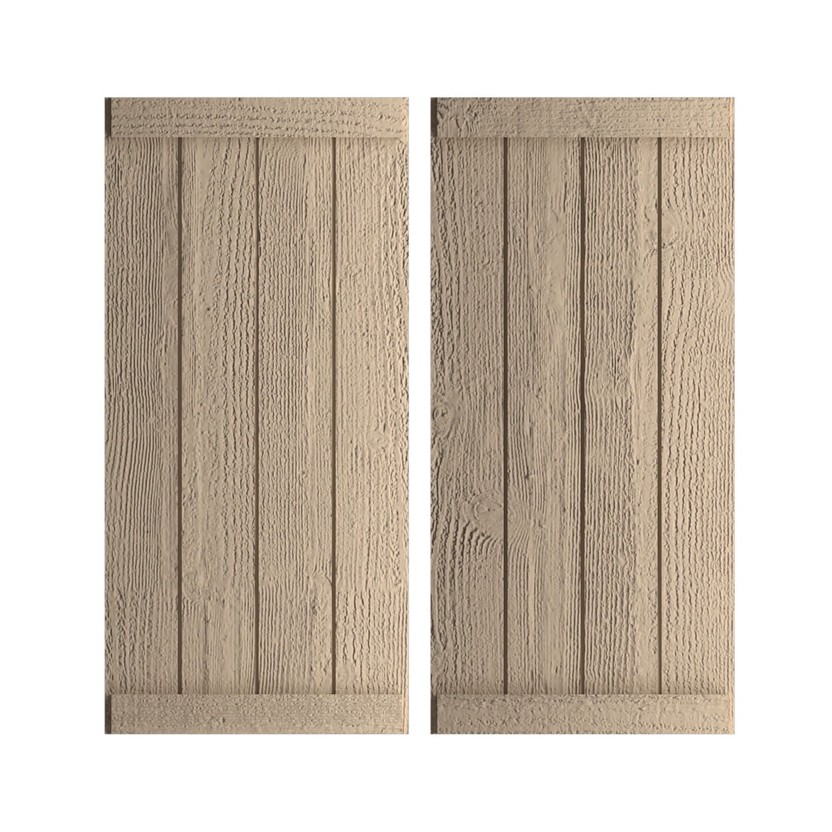 Wood Shutters Rust