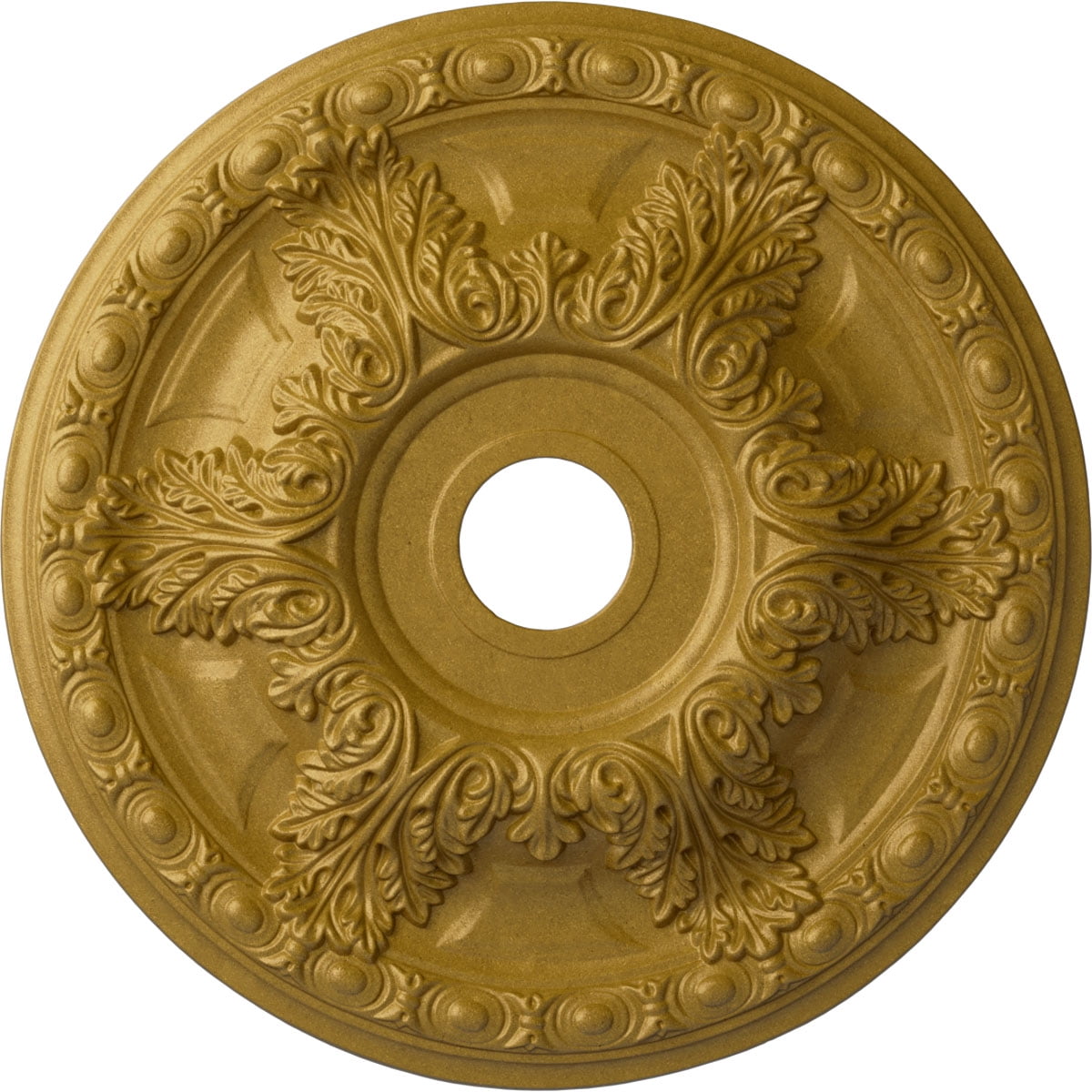 Ekena Millwork 23 3/8"OD x 3 5/8"ID x 2 1/2"P Granada Ceiling Medallion ...