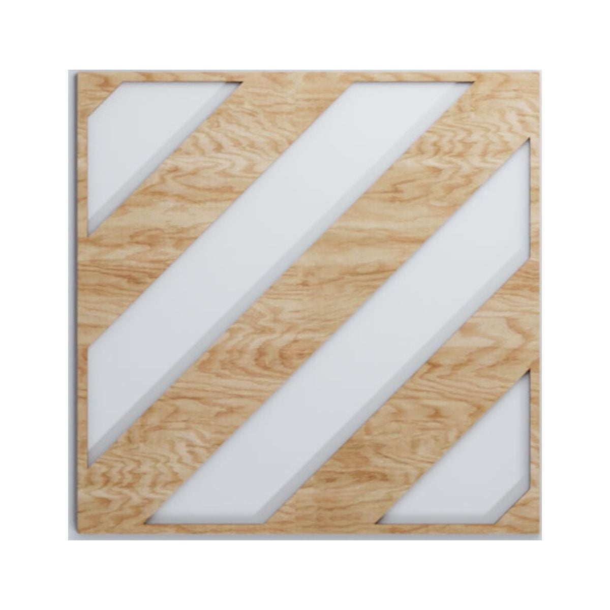 Ekena Millwork 23 3/8"W x 23 3/8"H x 3/8"T Large Strymon Decorative ...