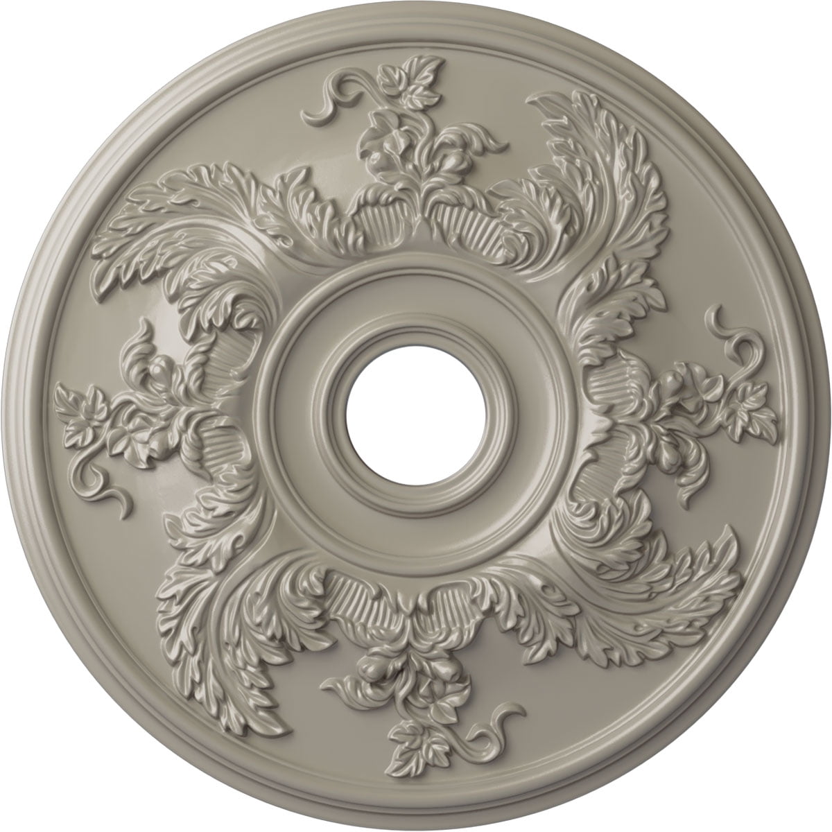 Ekena Millwork 23 5/8"OD x 4 5/8"ID x 1 7/8"P Acanthus Twist Ceiling ...