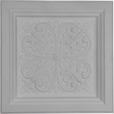 23 3/4"W x 23 3/4"H x 1 5/8"P Classic Square Ceiling Tile - Walmart.com