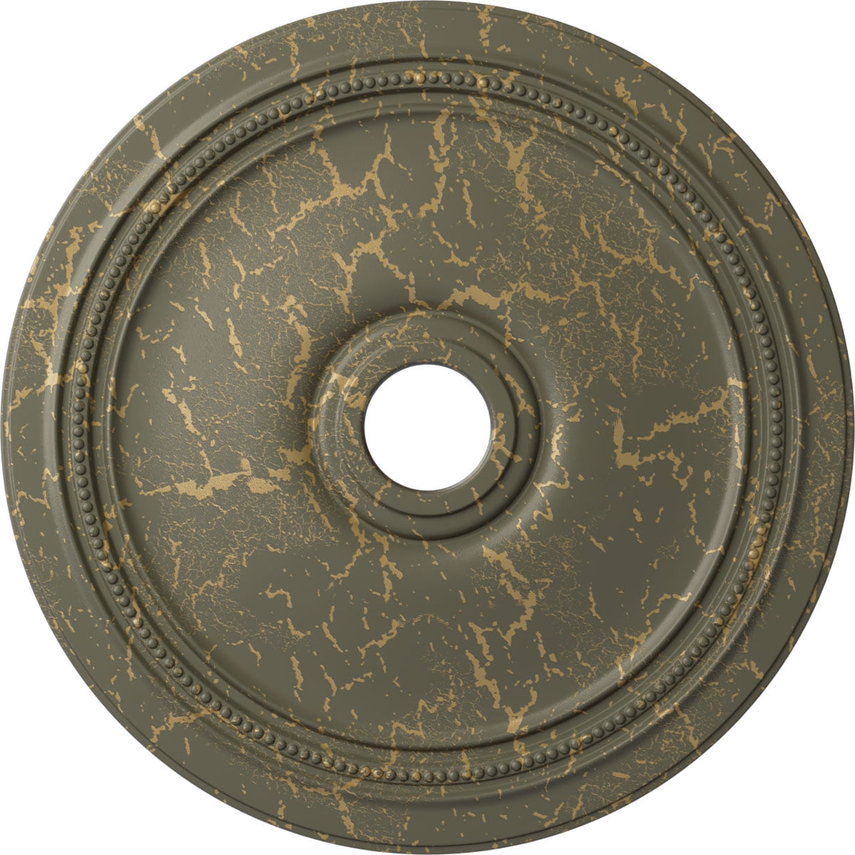 Ekena Millwork 24"OD x 3 5/8"ID x 1 1/4"P Diane Ceiling Medallion (Fits ...