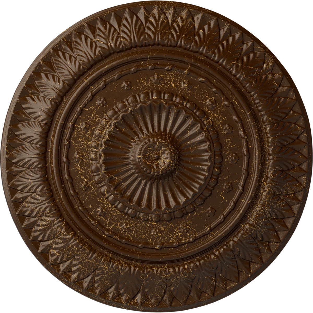 Ekena Millwork 26 5/8"OD x 2 1/4"P Christopher Ceiling Medallion, Hand ...