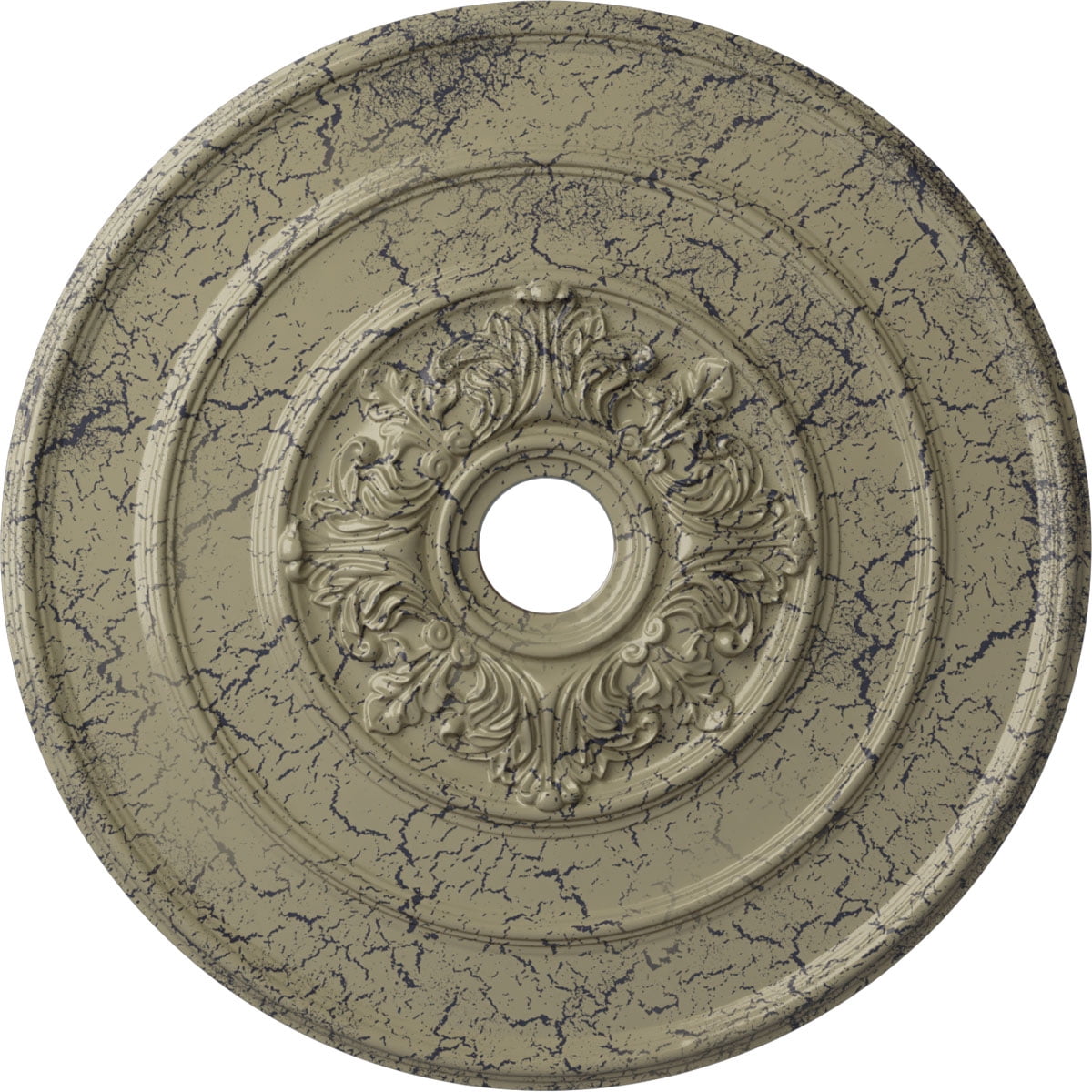 Ekena Millwork 26"OD x 3 1/8"ID x 1 1/2"P Traditional with Acanthus ...