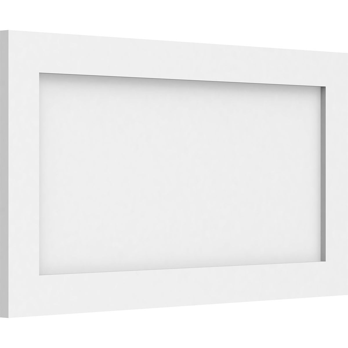Ekena Millwork 26"W x 14"H x 5/8"P Cornell Flat Panel Decorative Wall ...