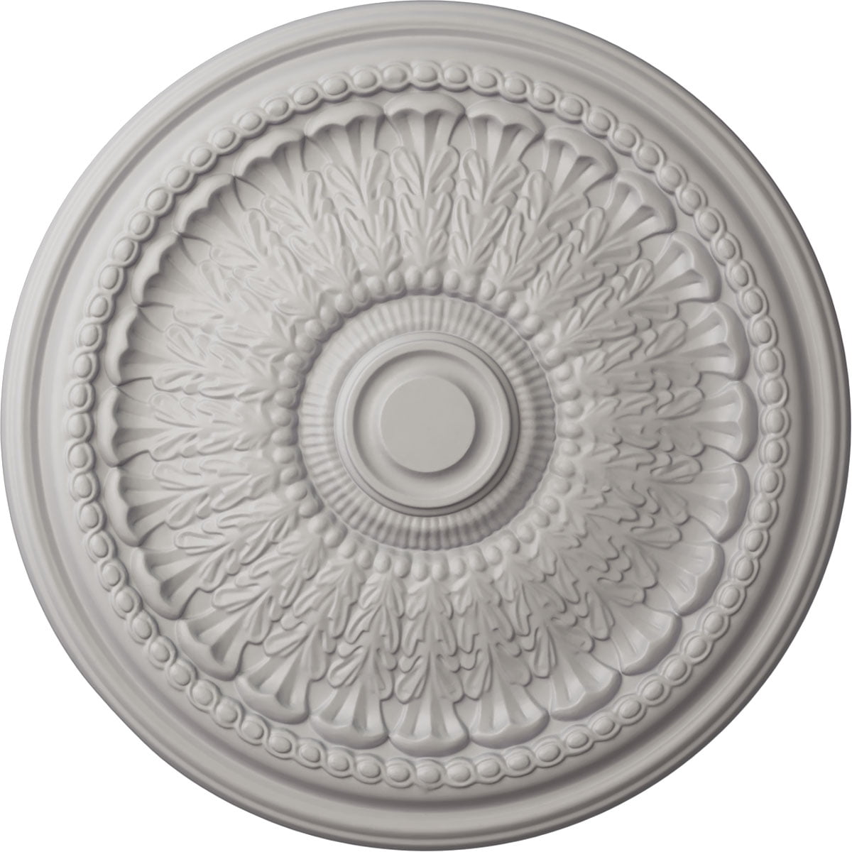 Ekena Millwork 27"OD x 2 1/2"P Brunswick Ceiling Medallion (Fits ...