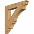Ekena Millwork 3 1/2"W x 24"D x 24"H Balboa Traditional Smooth Bracket ...