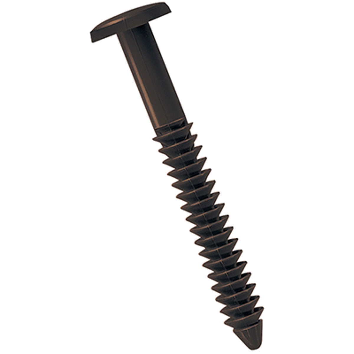 Ekena Millwork 3" Lifetime Vinyl Shutter-Lok's, Musket Brown (12/Bag ...