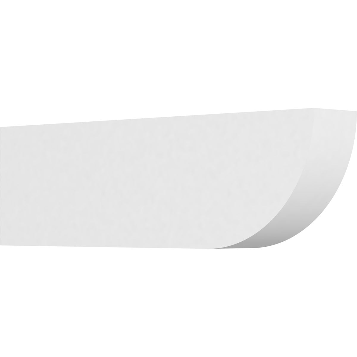 Ekena Millwork 3"W X 6"H X 20"L Standard Durham Architectural Grade PVC ...