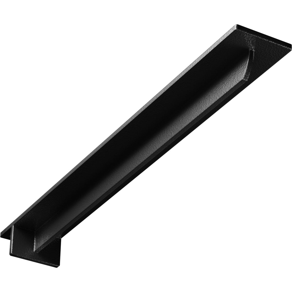 Ekena Millwork 3"W x 24"D x 2"H Heaton Hidden Support Steel Bracket w ...