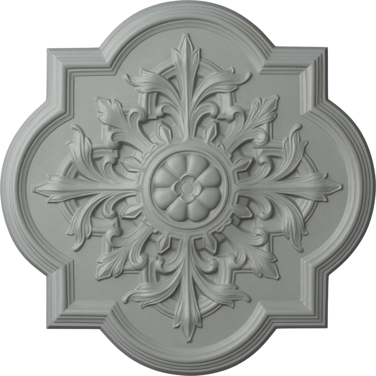 Ekena Millwork 31.25 x 2 in. Bonetti Ceiling Medallion Fits Canopies Up ...