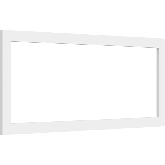 Ekena Millwork 34"W x 14"H x 3/8"P Prescott Decorative Wall Panel (Two ...