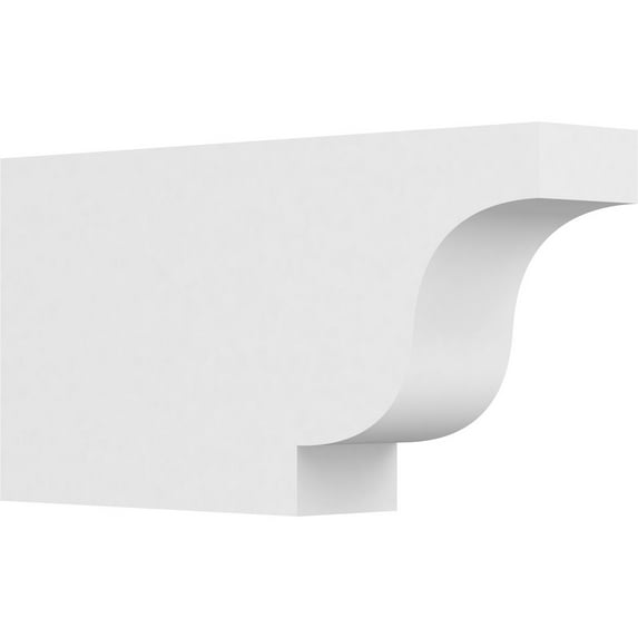 Ekena Millwork 4"W X 10"H X 20"L Standard Newport Architectural Grade ...