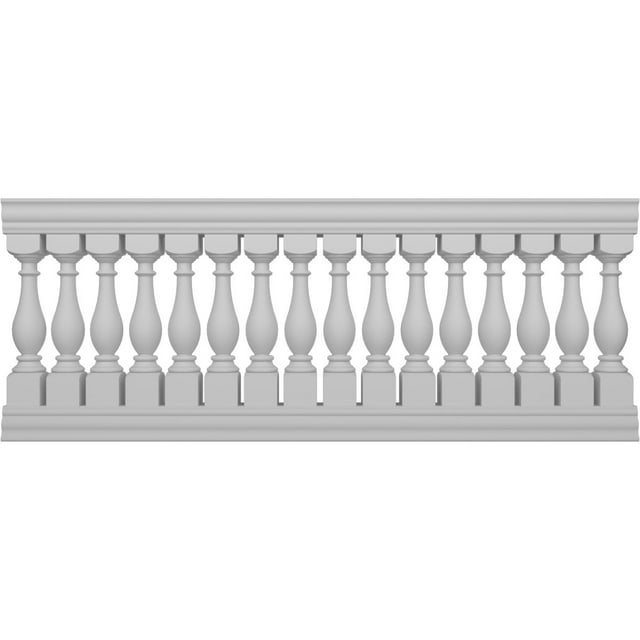 Ekena Millwork 40"H x 8'L Fiberthane Legacy Unassembled Balustrade ...