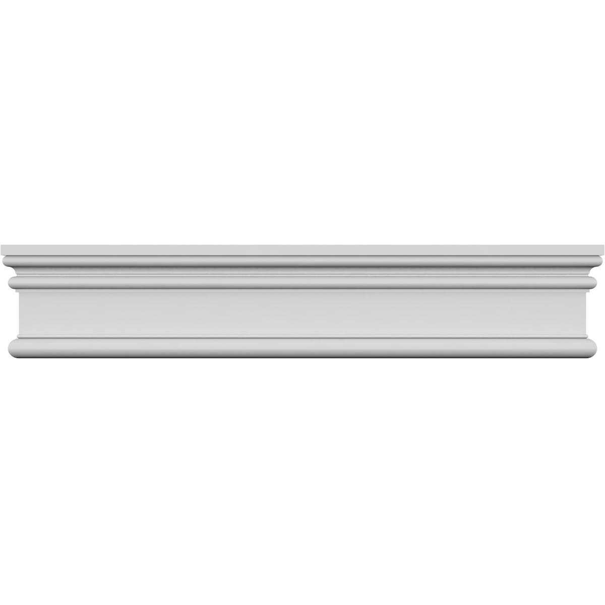 Exterior Window Crosshead Crosshead - 42 Inch White Polyurethane ...