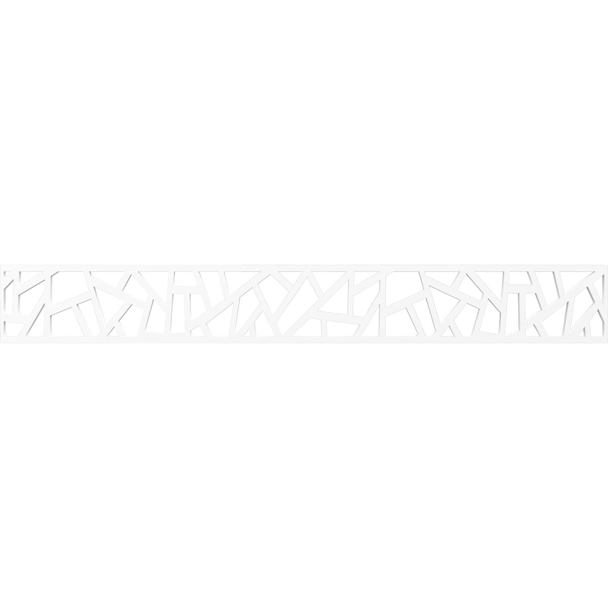 Ekena Millwork 46 1/4"W x 6"H x 3/8"T Harrisburg Fretwork Moulding ...