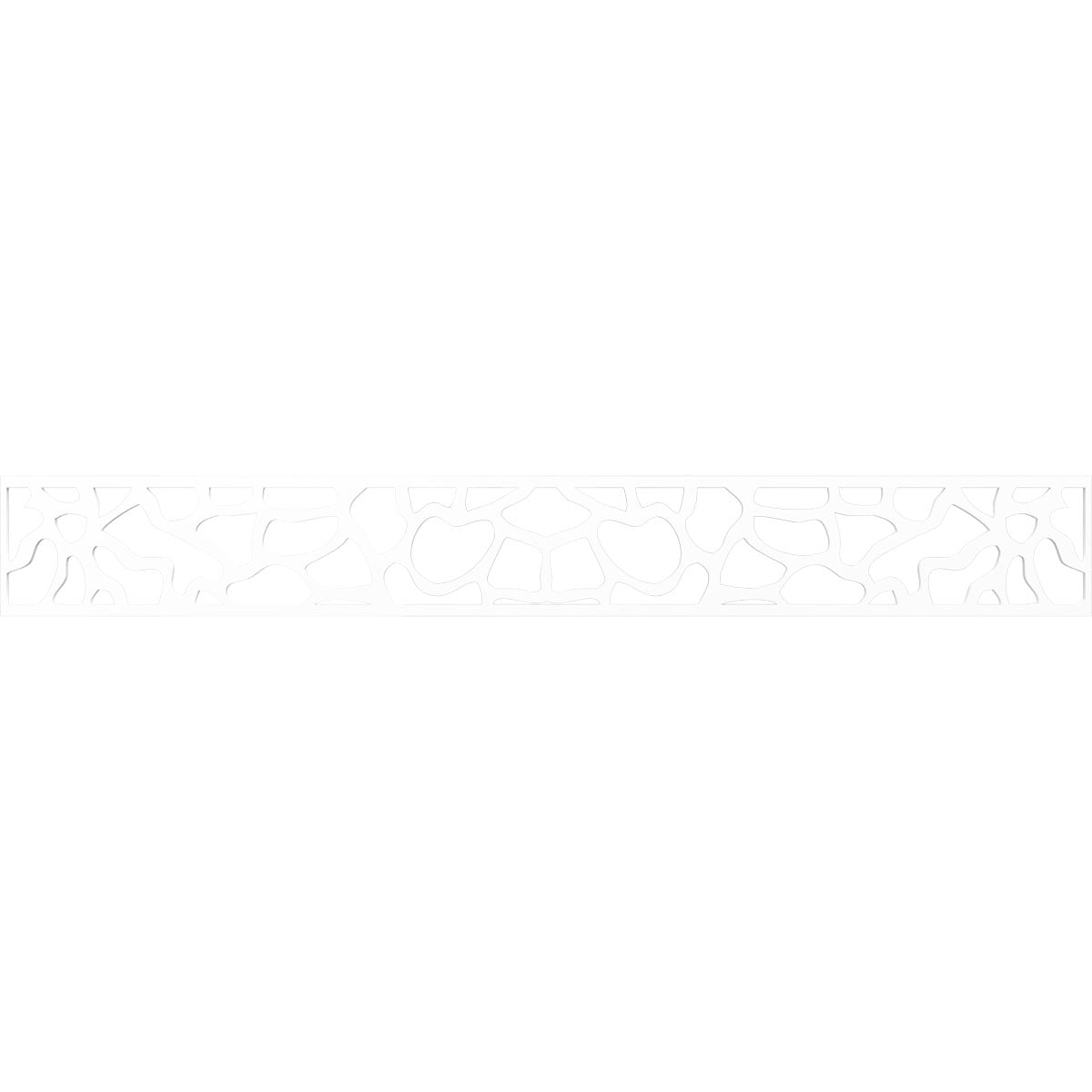 Ekena Millwork 46 1/4"W x 6"H x 3/8"T Rochester Fretwork Moulding ...