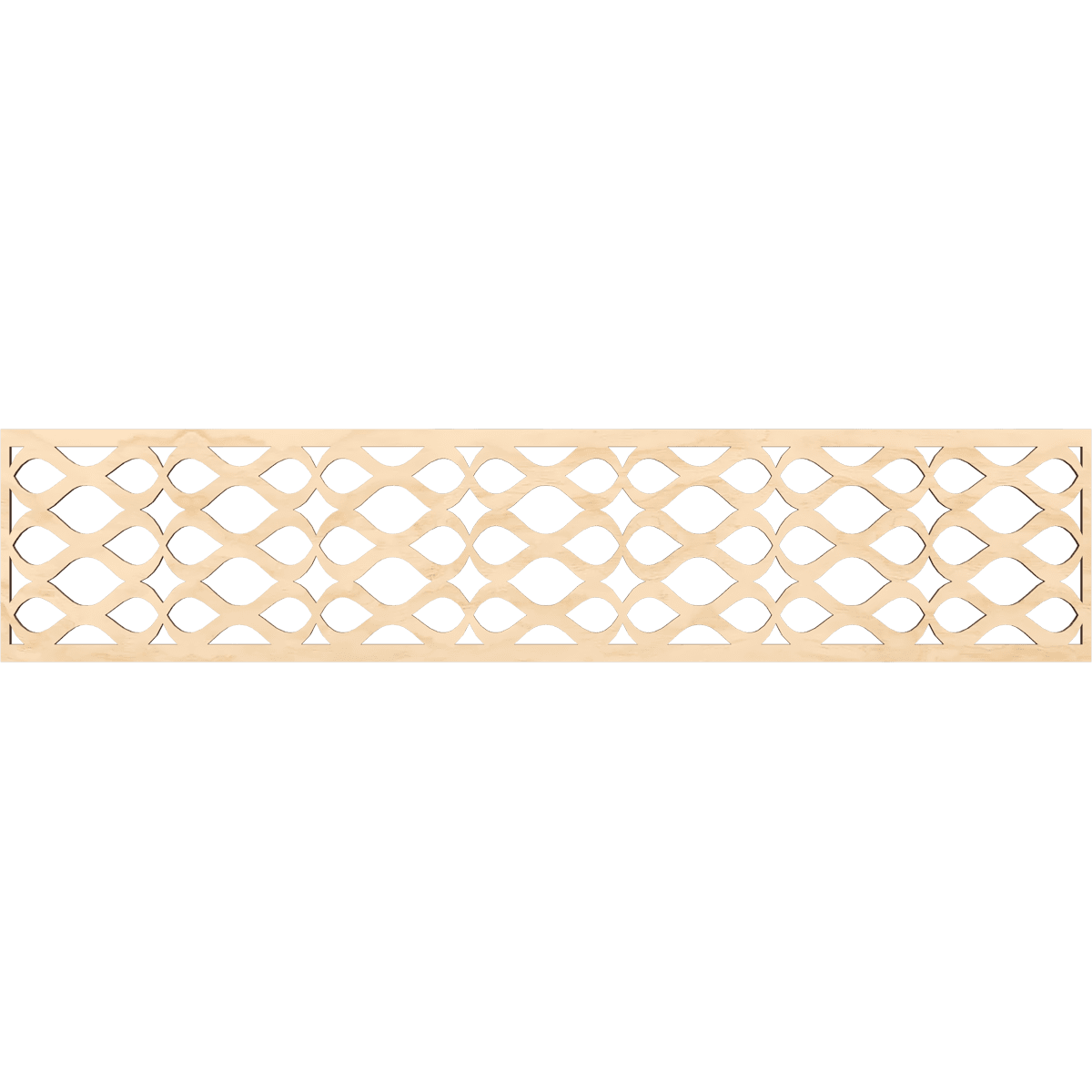 Ekena Millwork 46 3/4"W x 10"H x 3/8"T Somerset Fretwork Moulding ...