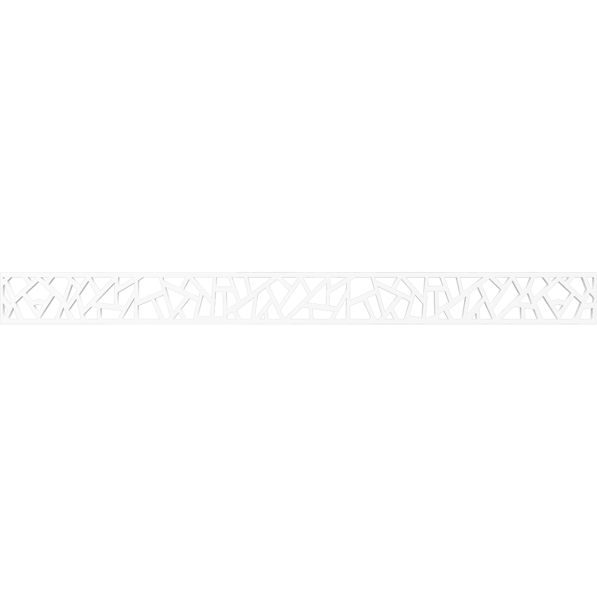 Ekena Millwork 46 3/8"W x 4"H x 3/8"T Harrisburg Fretwork Moulding ...
