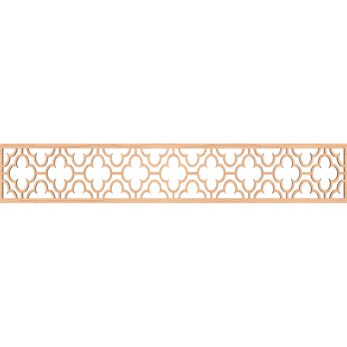 Ekena Millwork 46 5/8"W x 8"H x 1/4"T Chicago Fretwork Moulding ...