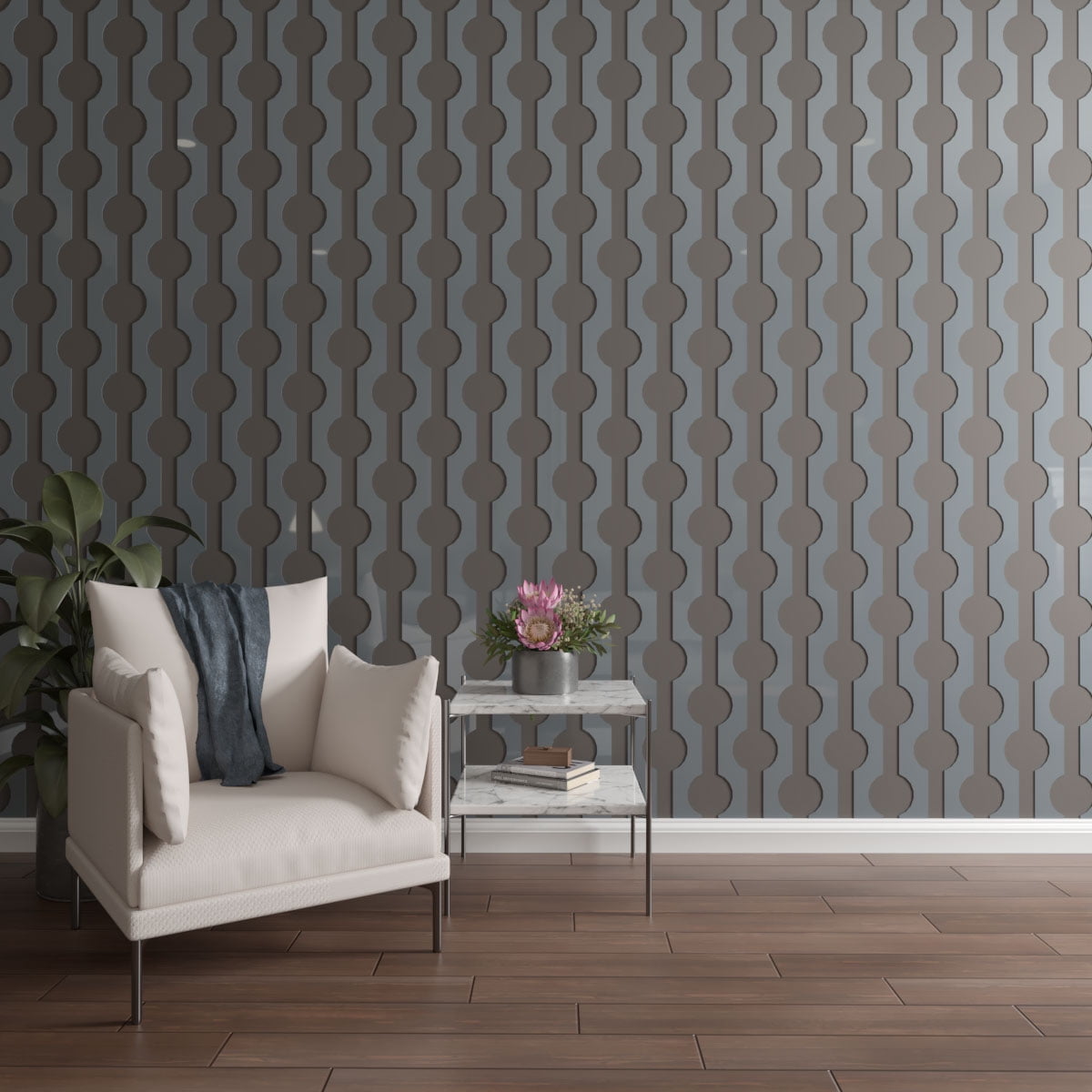 Ekena Millwork 47"H x 1/8"T Bridgeport Adjustable Acrylic Decorative ...