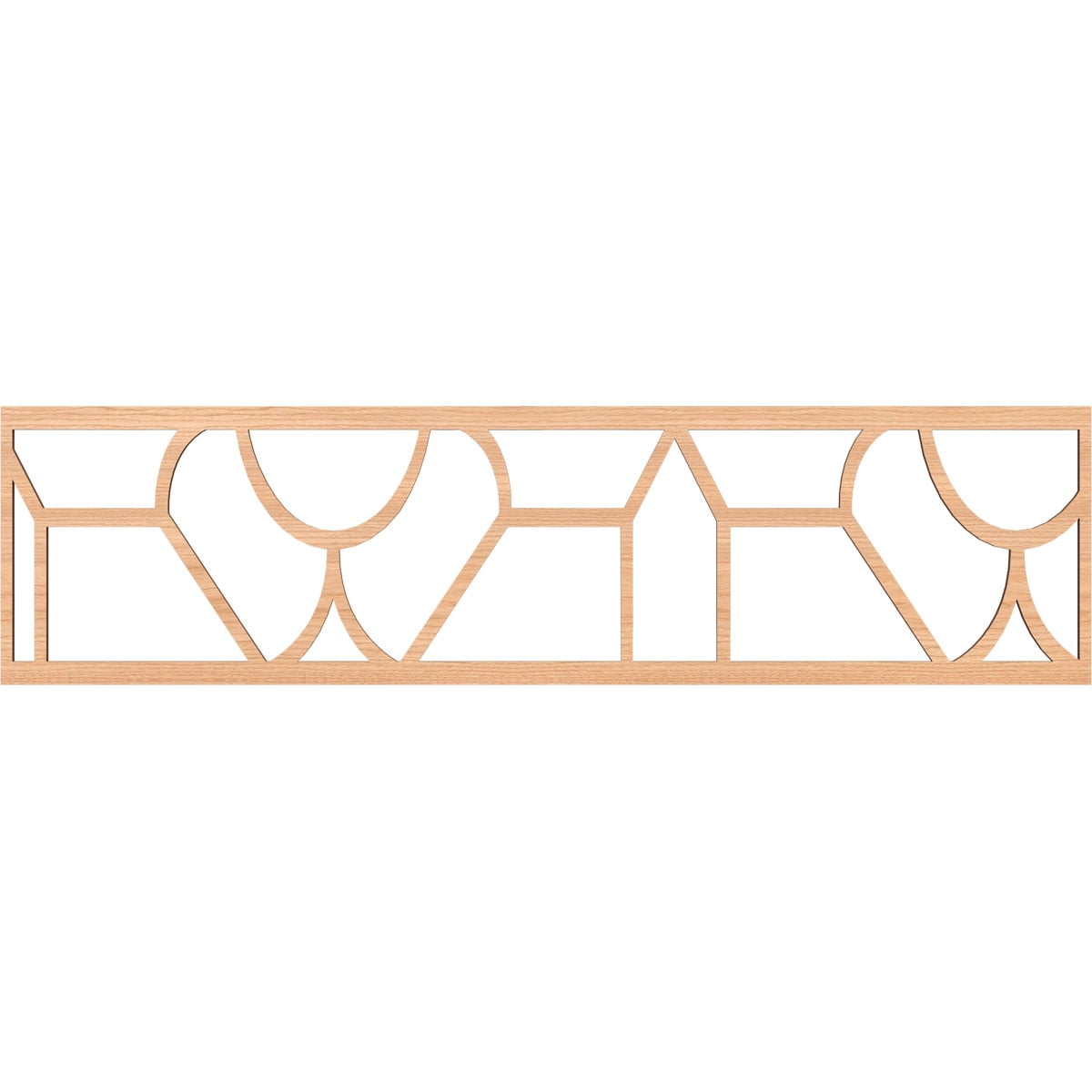 Ekena Millwork 47"W x 12"H x 1/4"T Whitechapel Fretwork Moulding ...