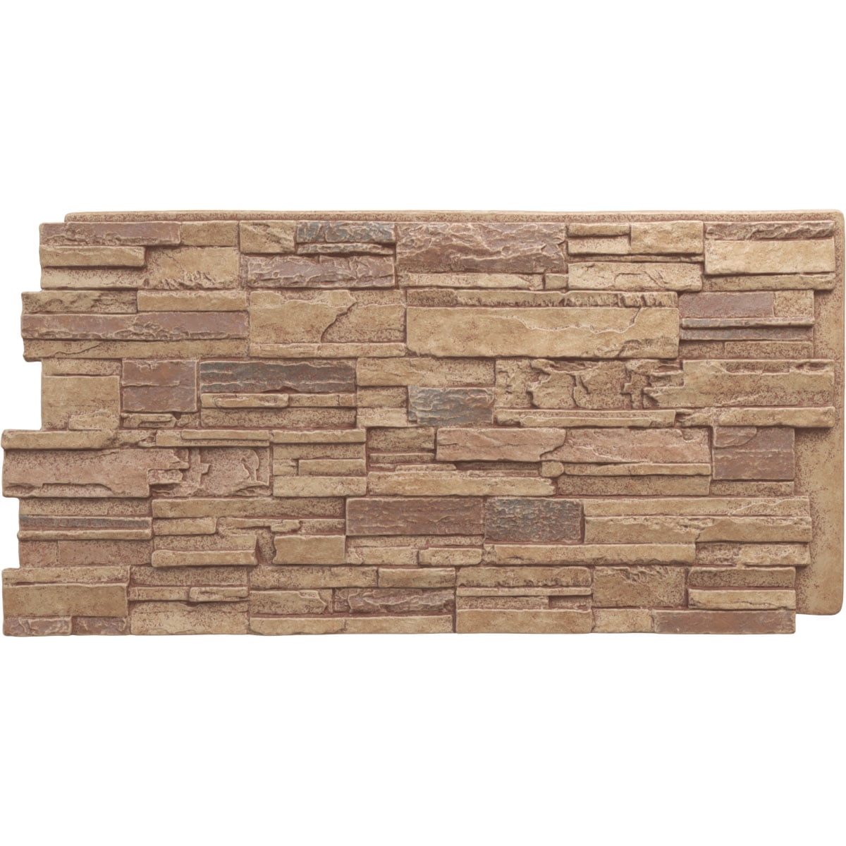 Ekena Millwork EverStone Faux Stone Siding, Fall Bank, 48" - Walmart.com