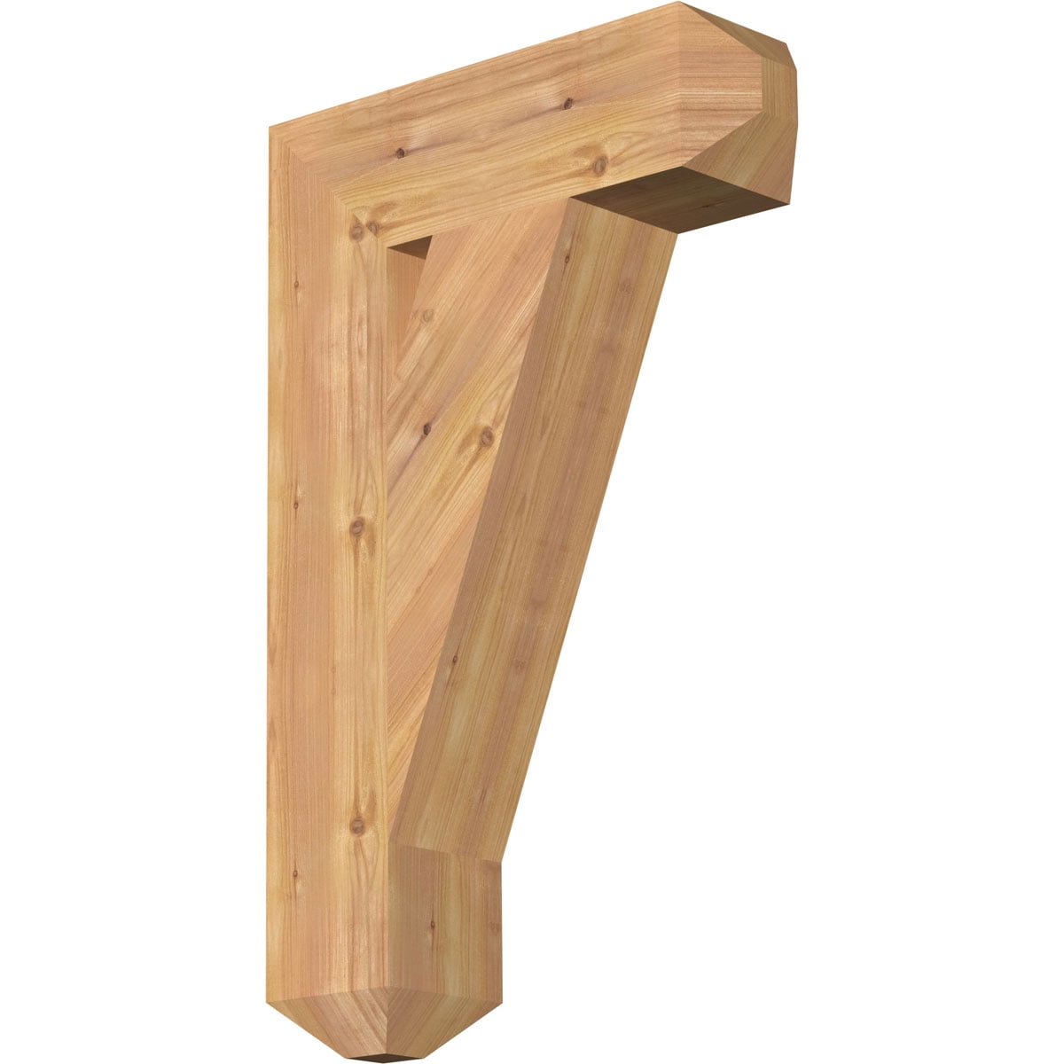 Ekena Millwork 5 1/2"W x 20"D x 32"H Traditional Craftsman Smooth ...