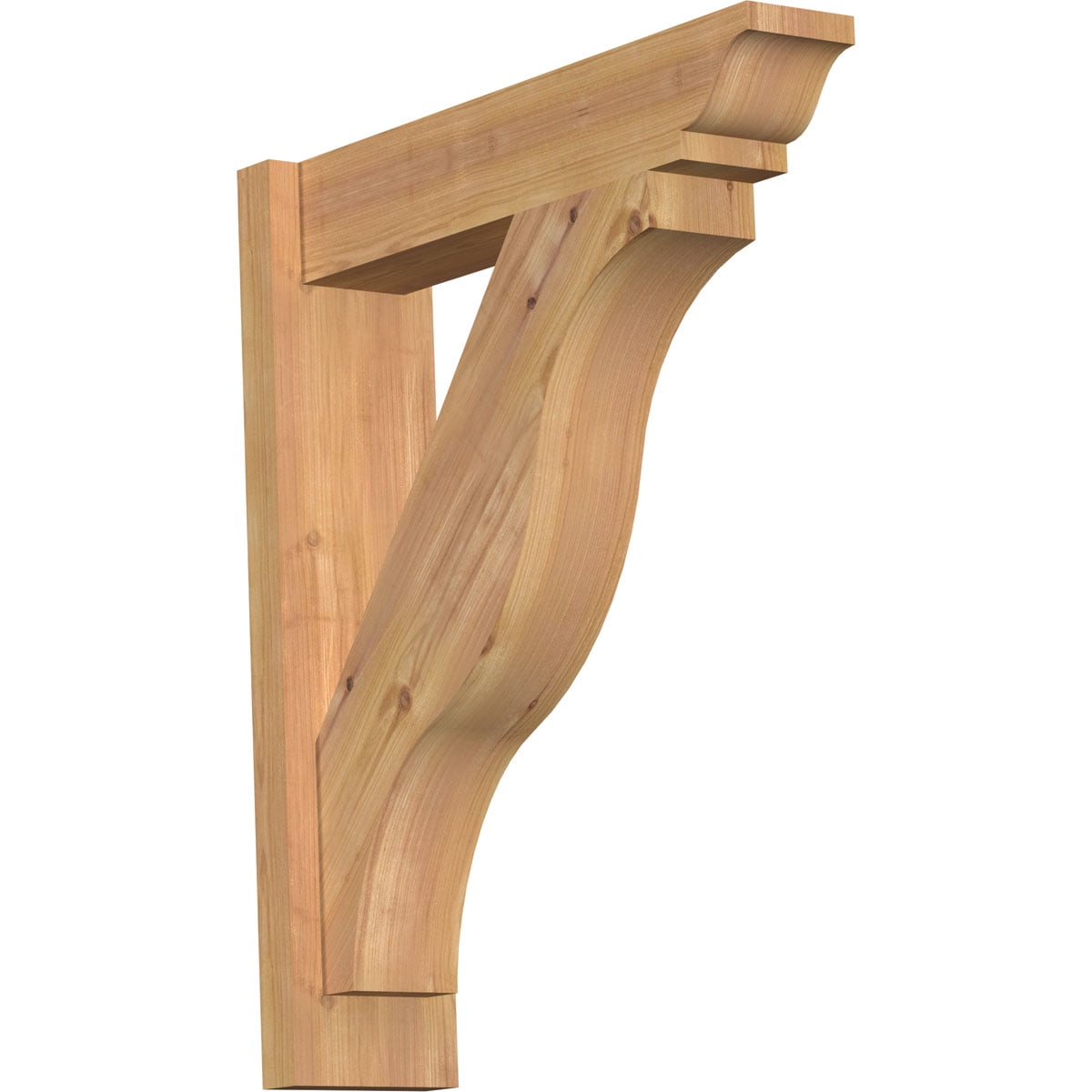 Ekena Millwork 5 1/2"W x 22"D x 26"H Funston Smooth Traditional ...