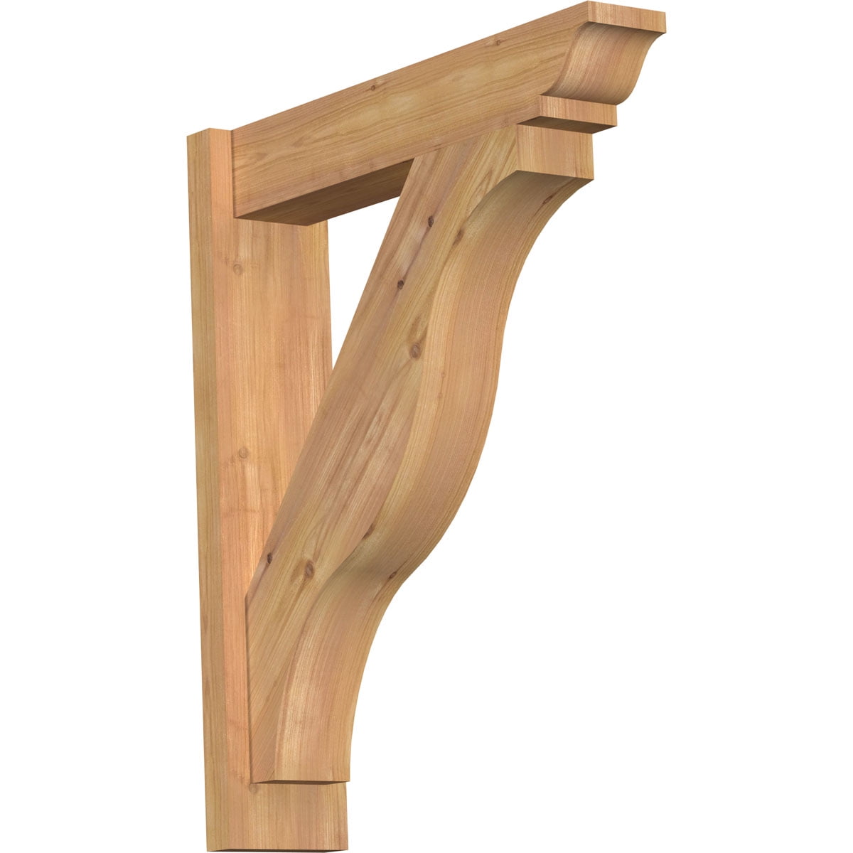 Ekena Millwork 5 1/2"W x 24"D x 28"H Funston Smooth Traditional ...