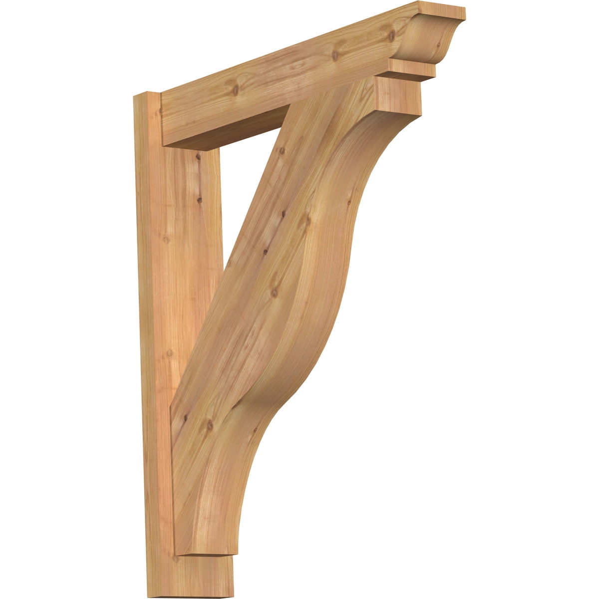 Ekena Millwork 5 1/2"W x 28"D x 32"H Funston Smooth Traditional ...