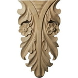 Ekena Millwork 5 1/8"W x 9"H x 1"D, Medium Dover Drop, Lindenwood ...