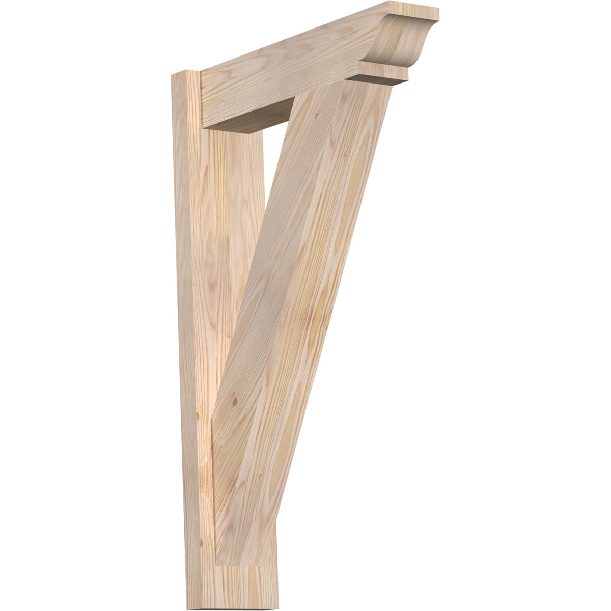 Ekena Millwork 5.50"W x 20"D x 32"H Traditional Smooth Traditional ...