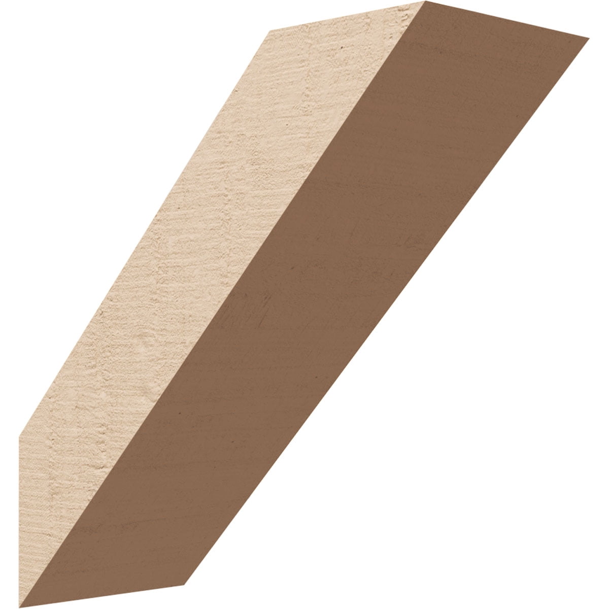 Ekena Millwork 5"W x 12"D x 12"H Traditional Rough Cedar Woodgrain ...