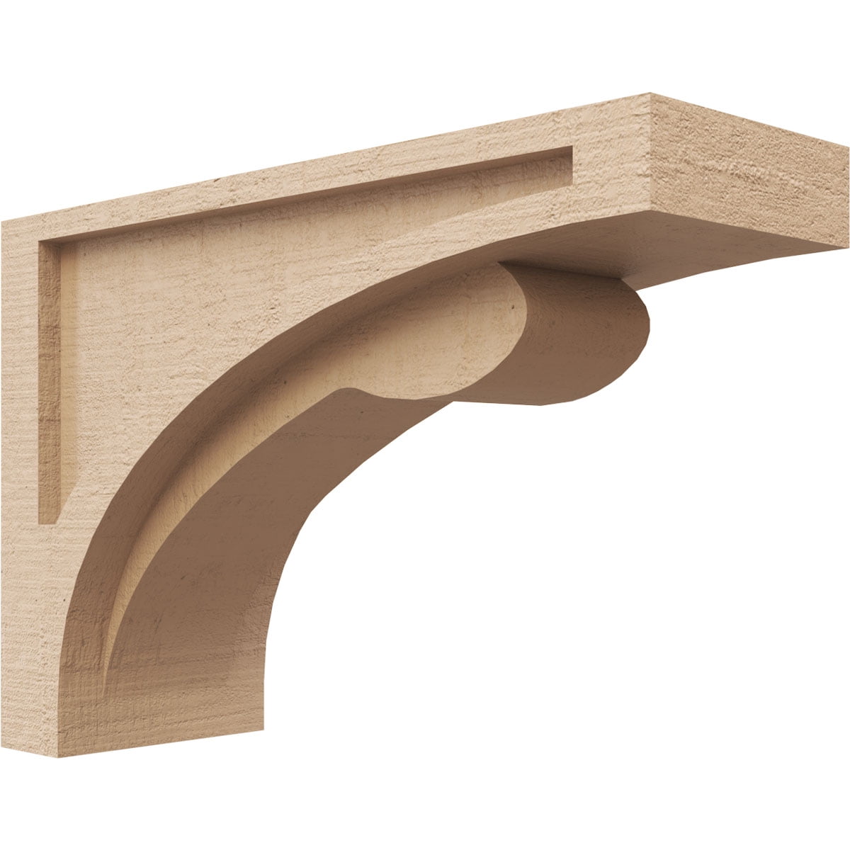 5"W x 15"D x 10"H Classic Viola Rough Cedar Woodgrain TimberThane ...