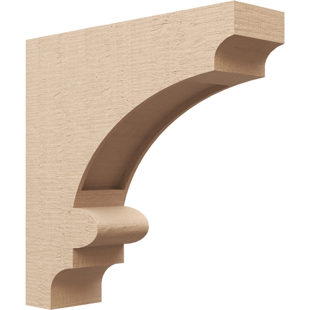 5"W x 20"D x 20"H Thin Diane Rough Cedar Woodgrain TimberThane Corbel ...