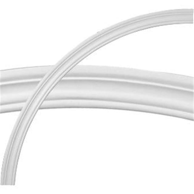 Ekena Millwork 52"OD x 47"ID x 2"W x 3/4"P Oxford Ceiling Ring (1/4 of ...