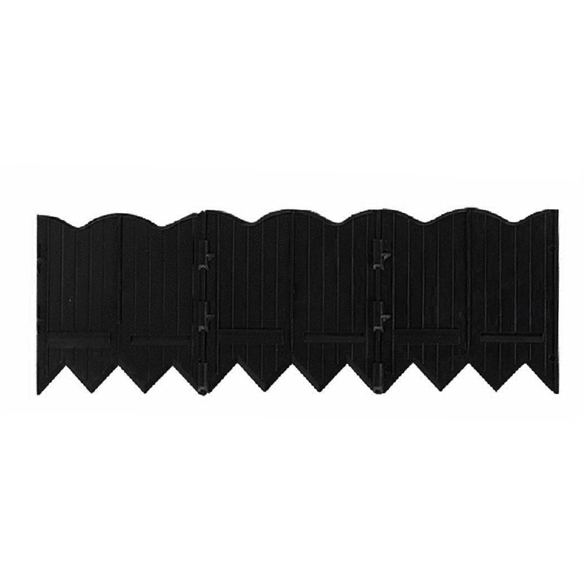 Ekena Millwork 6"H x 20'L Yard King Poundable Edging, Black (Includes 3 ...