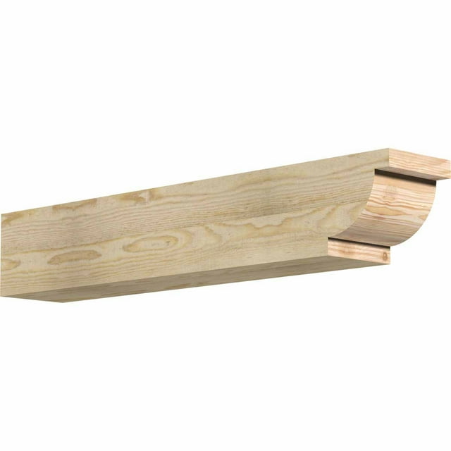Ekena Millwork 6"W x 6"H x 36"L Alpine Rough Sawn Rafter Tail, Douglas ...