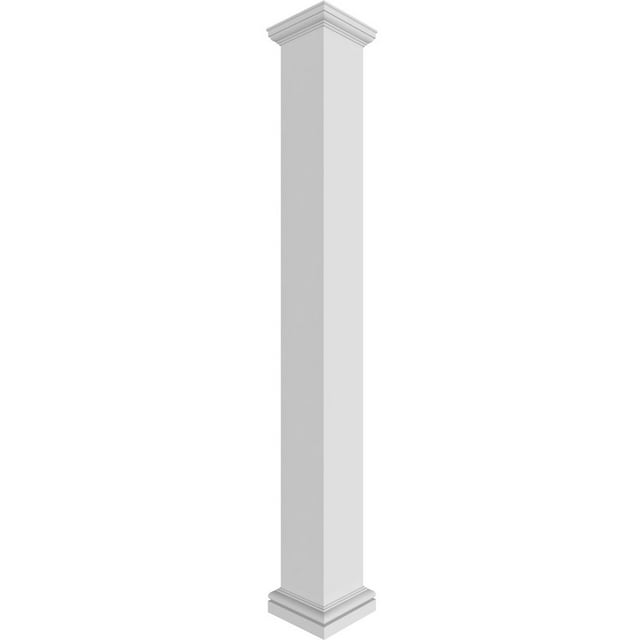 Ekena Millwork 6"W x 9'H Craftsman Classic Square Non-Tapered, Smooth ...