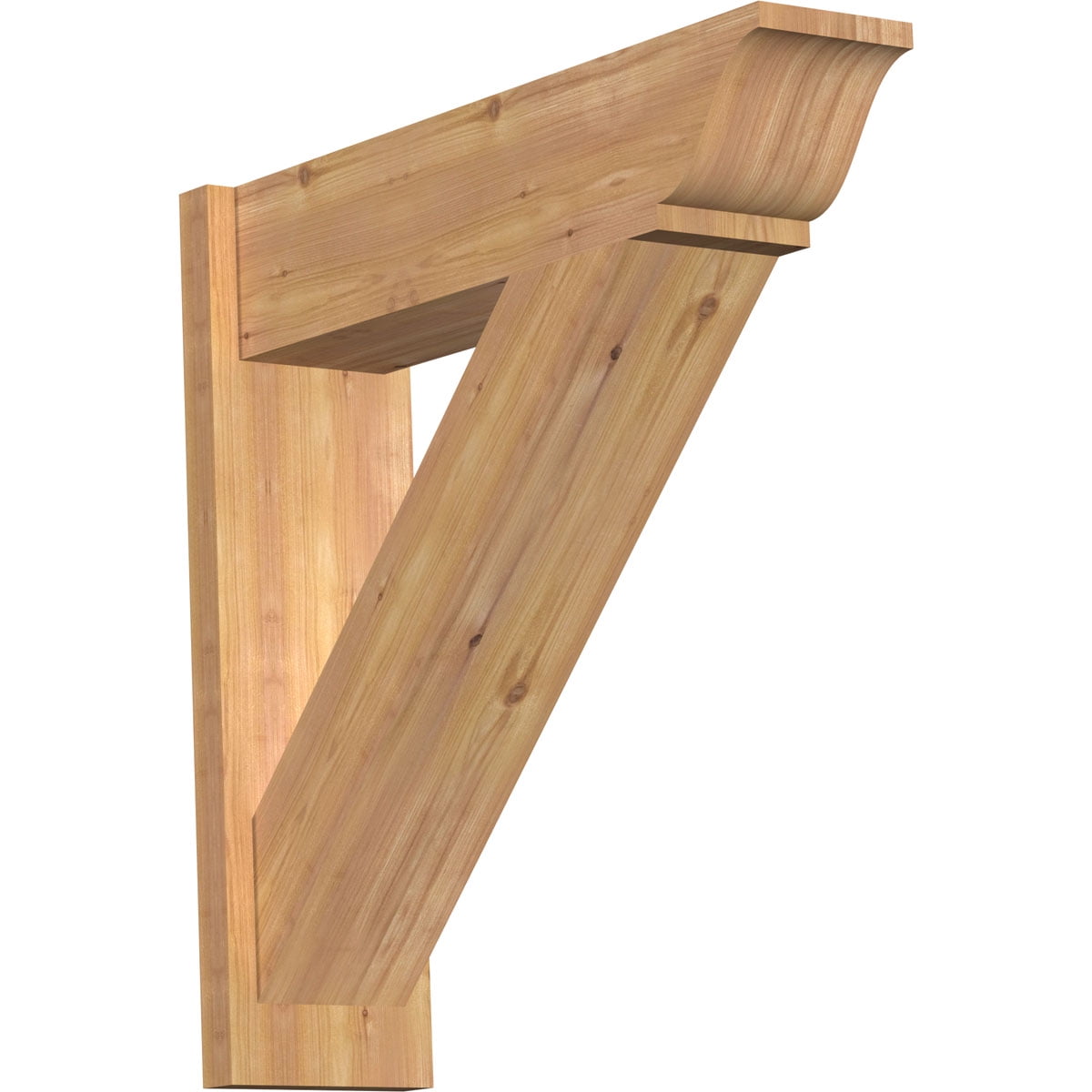 Ekena Millwork 7.50"W x 28"D x 28"H Traditional Smooth Traditional ...