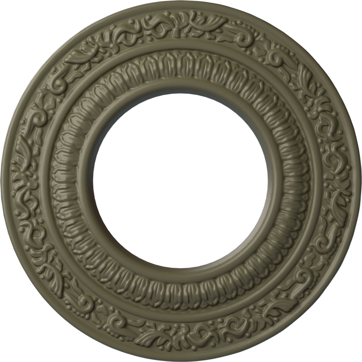 Ekena Millwork 8 1/8"OD x 4 1/8"ID x 1/2"P Andrea Ceiling Medallion ...