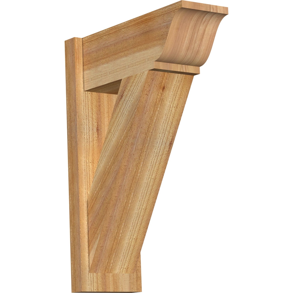 Ekena Millwork 8"W x 20"D x 28"H Traditional Rough Sawn Traditional ...