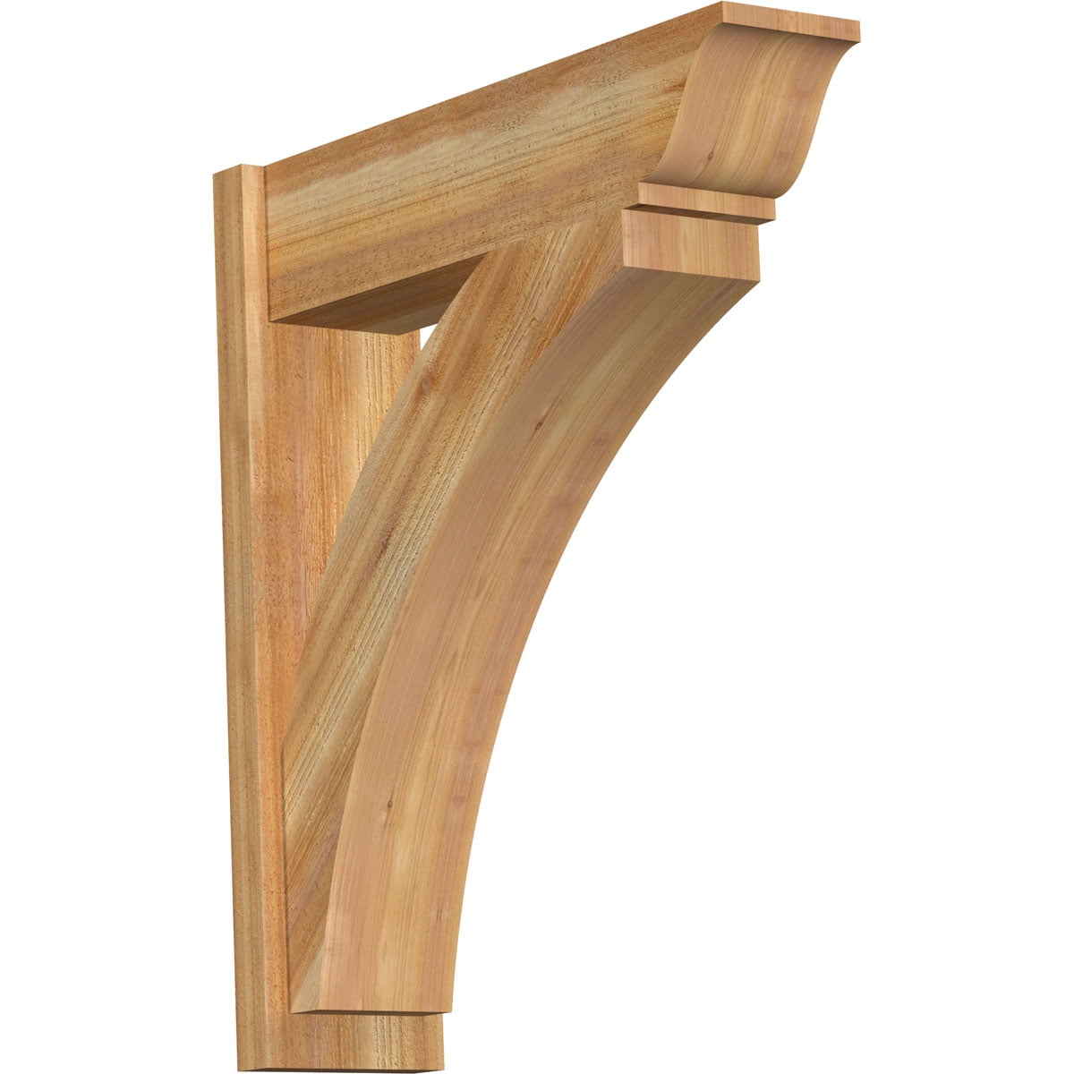 Ekena Millwork 8"W x 30"D x 34"H Thorton Rough Sawn Traditional ...