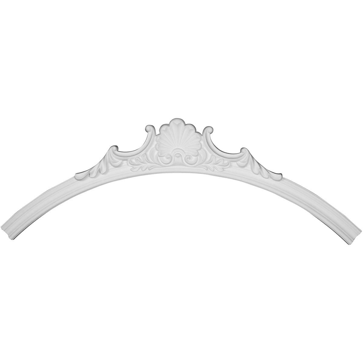 Ekena Millwork 93 3/8"OD x 86 5/8"ID x 3 3/8"W x 1"P Shell Ceiling Ring ...