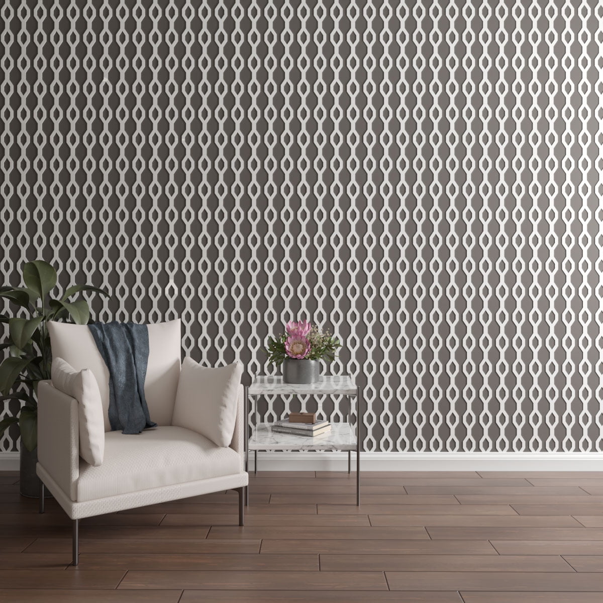 Ekena Millwork 94"H x 1/8"T Wabash Adjustable Acrylic Decorative Slat ...