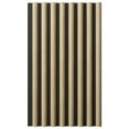 Ekena Millwork AcoustixPro Noise Cancelling Half Round Small Slat Wall ...