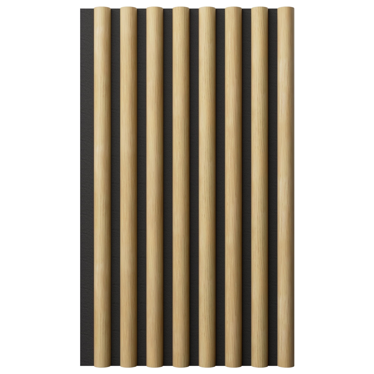 Ekena Millwork AcoustixPro Noise Cancelling Half Round Small Slat Wall ...