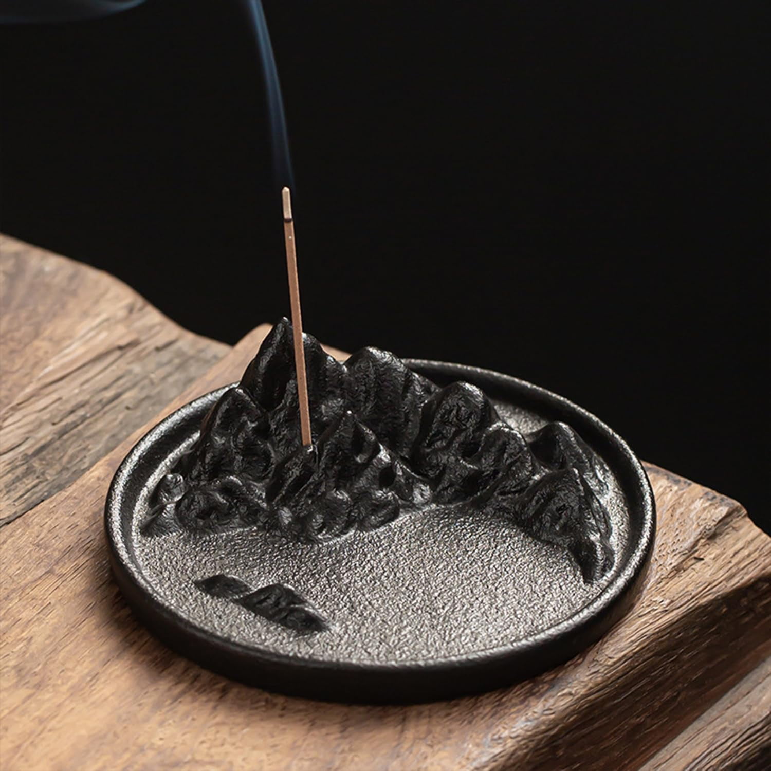 Ekhasa Ceramic Agarbatti Stand with Ash Catcher Back Flow Incense Stick ...